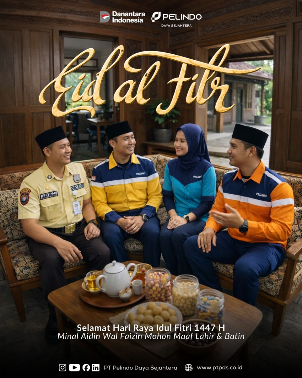 Salat Idul Fitri 1447 H di Islamic Center Raya Jawa Timur, Jamaah ...