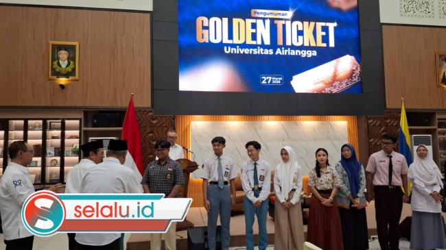 Unair Umumkan Kandidat Penerima Golden Ticket 2026, Berikut Jumlah ...
